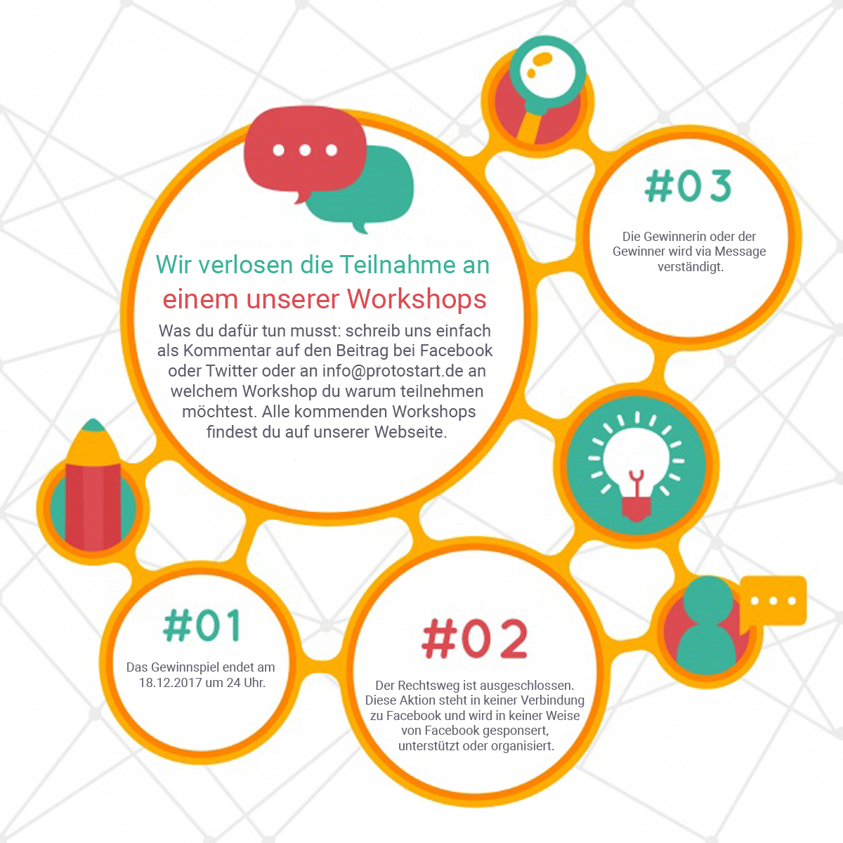 Gewinnspiel - Protostart - Design Thinking und Agile Methoden